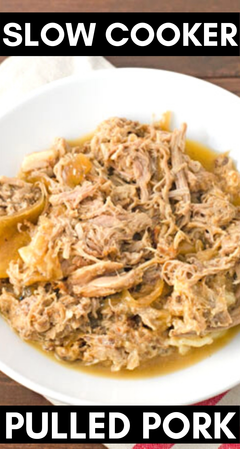 Easy Slow Cooker Pulled Pork Recipe