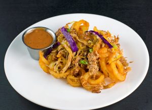 Loaded Pulled Pork Curly Fries Recipe
