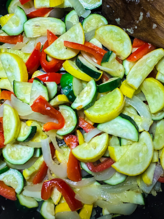 Sauteed Zucchini, Squash, and Onions Recipe